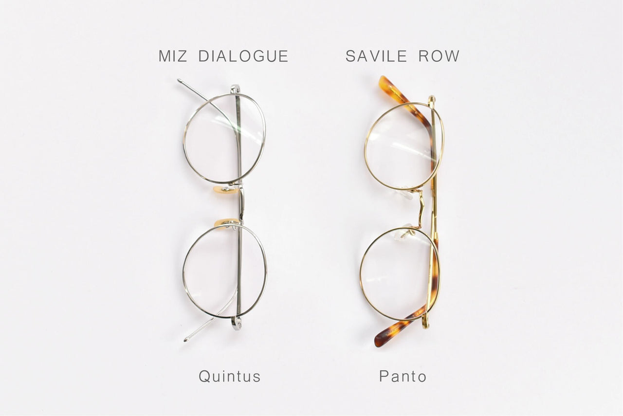 メタルフレーム選びのすすめ。MIZ DIALOGUE、SAVILE ROWを徹底解剖。 – blinc web store